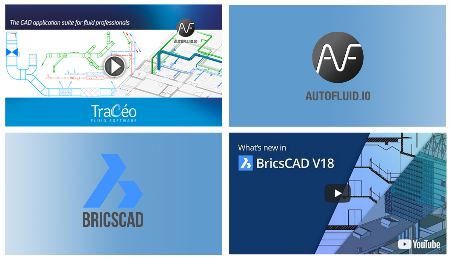 AUTOFLUID 10 is now compatible with BricsCAD V18 – Watch the videos to see more - TracéoCAD (EN)