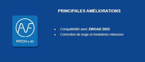 Le patch c40 d'AUTOFLUID10 est disponible - TracéoCAD (FR)